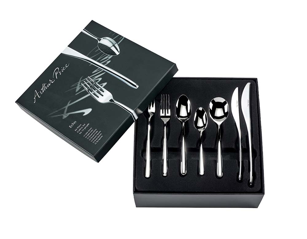 Arthur Price Signature Echo 84-Piece Boxed Set