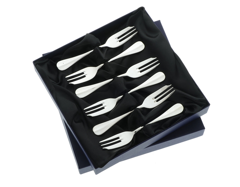 Baguette 6 Pastry forks Arthur Price of England